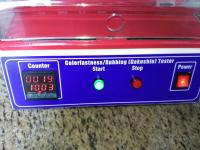 China JIS L 0849 II Textile Testing Equipment Color Fastness To Rubbing Friction Testing Machine for sale