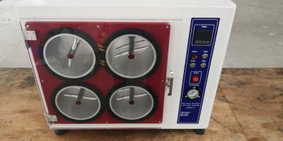 China UPC-1 Random Tumble Pilling Tester Textile Fabric Pilling Test Equipment 1200rpm 2-4 Chambers for sale
