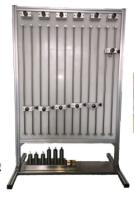 China ASTM D3107 Woven Fabric Stretch and Recovery Tester 6 Group Test Station 1.8kg Tension Weights for sale