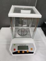 China Electronic Digital Lab Scale 0.001g Accuracy 110g 210g with Windshield for Yarn Linear Density Testing for sale