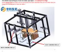 China Bed Frame Fastening Durability Tester BS EN747 1725 Vertical Impact Test Machine 4m Frame for sale