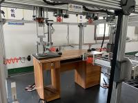China BS EN 1730 Furniture Table Stability Testing Machine 3m x 3m Frame 3000N Capacity for sale