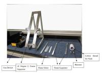 China TW-226  EN71-2 ISO 8124 Test Toys Flammability Testing Equipment for sale