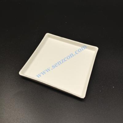 China The lid of the environmentally friendly pulp molded box with embossing. for sale