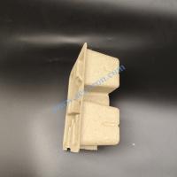 China Yellow eco-friendly corrugated pulp, pulp molded base for small household appliances. It complies with the plastic bans in Europe and the United States high-quality product made by dry pressin for sale