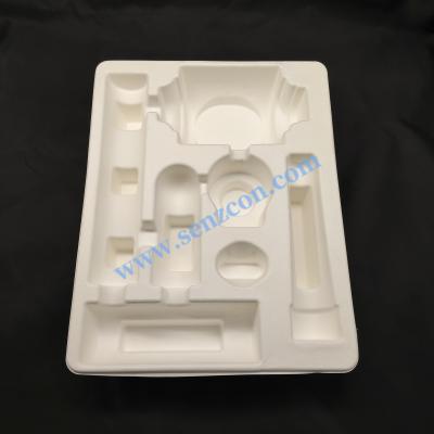 China The packaging base of the pulp molding hardware set can be wet pressed or dry pressed. It is made of plant fibers, environmentally friendly and biodegradable. for sale