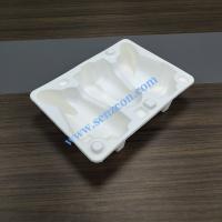 China The pulp molding packaging base for electronic products made from white sugarcane pulp meets the requirements of the plastic ban. It can replace plastic foam,is environmentally friendly, and is biodeg for sale