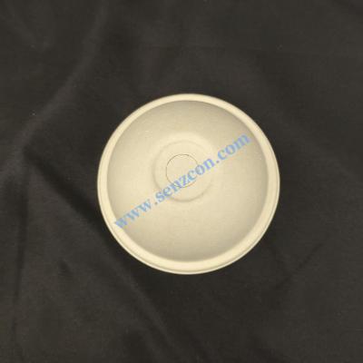 China OEM paper pulp molded cup lids, which are designed for different paper cups and milk tea cups, are waterproof and leak-proof, comply with the plastic ban regulations, and are of food grade. for sale