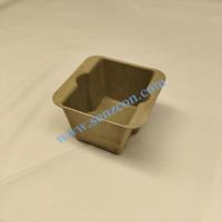 China Direct supply from the factory: Dark green pulp molding packaging bases for high-end perfumes. These bases are wet-pressed, waterproof and shockproof. for sale