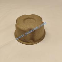 China Direct supply from the factory: Dark green pulp molding bases for small cakes. They are food-grade, environmentally friendly and biodegradable. They can be dry-pressed or wet-pressed. for sale