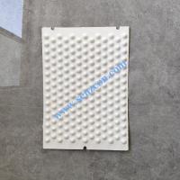 China Universal pulp molded product cushion pads can be cut into any size and used as a protective lining inside the outer carton to provide shockproof and drop-resistant protection. for sale