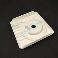 China Hardware rollers, white sugarcane pulp paper pulp molded base, environmentally friendly, degradable, shockproof and scratch-resistant. for sale
