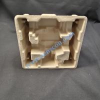 China The pulp molded packaging base for small speakers is custom-made by a factory in Ningbo. It is made of corrugated paper, environmentally friendly and complies with the plastic ban. for sale