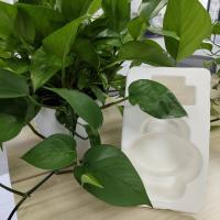 China Environmentally friendly white plant fiber dry-pressed semi-body embedded high-end liquor packaging with shockproof and drop-proof functions. for sale