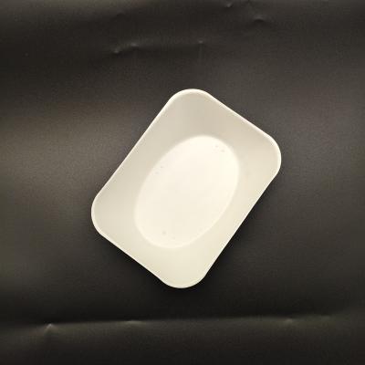 China White Sugarcane Pulp Wet-pressed Pulp Molding Multifunctional Square Disposable Paper Cups/Glasses with Waterproof & Moisture-proof Properties for sale
