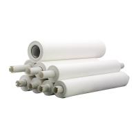 China SMT Wiper Roll Class 100 Woodpulp Electronic Cleaning Wipes 0.3mm Thickness with 5.2 g/g Absorption for sale