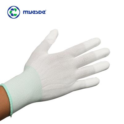 China 13gsm ESD Cut Resistant Gloves with Conductive Carbon Fiber PU Palm - 20-23cm Length, 0.9-1mm Thickness for sale