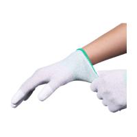 China 13gsm ESD Cut Resistant Gloves with Conductive Carbon Fiber PU Palm - 20-23cm Length, 0.9-1mm Thickness for sale