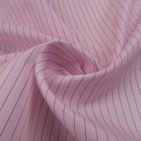 China 5mm ESD Grid Polyester Anti-Static Fabric for Clean Room Clothing - 98% Polyester 2% Conductive - 10⁶ to 10⁹ Ohm Range for sale