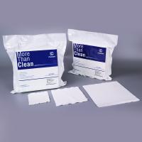China Two Layer Cleanroom Polyester Wipes Class 100 9 Inch 144g/m² with 2.31 mL/g Absorbency for ISO 3 Environments for sale