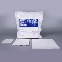 China 120gsm 12x12 Polyester Cleanroom Wipes - 165g/m² Weight, 396.48 mL/m² Absorbency for Industrial Applications for sale