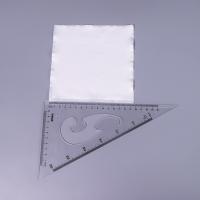 China 6 Inch 120gsm Polyester Cleanroom Wipes 100pcs with Ultrasonic Sealed Edges for ISO Class 4 Environments for sale