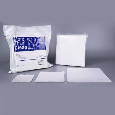China Myesde 150pcs 9x9 Inch Cleanroom Polyester Wipes - 115g/m² Weight, ISO Class 3-8 Compatible for sale