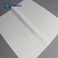 China 6x6 Industrial Cleanroom Wipes 120g/m² Class 100 Polyester Sealed-Edge for LCD Screens for sale