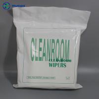 China 150pcs 9inch Lint Free Laser Cut Absorbent Cleanroom Wiper Polyester 1009SLE for sale