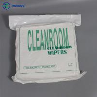 China 150pcs 9inch Lint Free Laser Cut Absorbent Cleanroom Wiper Polyester 1009SLE for sale