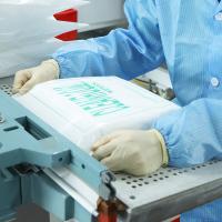 China 150pcs 9inch Lint Free Laser Cut Absorbent Cleanroom Wiper Polyester 1009SLE for sale