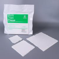 China 6x6 Inch Microfiber Cleanroom Wiper 195Gsm 100pcs LCD Wipes For Mobile Phone Printhead Cleaning for sale