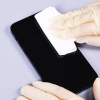 China 9*9 100pcs105g  Disposable Cleaning Wipes Polyester Microfiber Wipe for cleanroom for sale