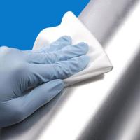 China Customizable Lint-Free Microfiber Cleaning Wipe Rolls 160-220g Weight for LCD Screen and Industrial Applications for sale
