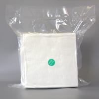 China 100pcs 110g Dust Free Cleanroom Wipes 6x6 Polyester Microfiber Cleaning Wiper for sale