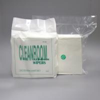 China 9x9 Lint Free Disposable Cloths 110g Laser Cut Dust Free Micro Fiber Wiper 100% Polyester Knit for sale