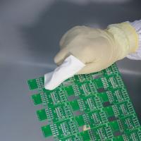 China 1000 Class 1009 6Inch Dust Free Cleaning Cloth Polyester Cleanroom Wiper 168gsm for sale