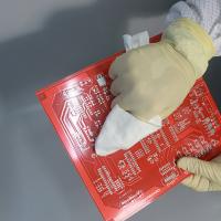 China 100% Polyester Microfiber Cleanroom Wipes 194gsm Precision Dust Free Cleaning Cloths for sale