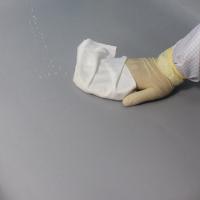 China Sterile Pre-Wetted 70% IPA Cleanroom Wipes 120 g/m² Basis Weight for Semiconductor Labs for sale