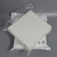 China 100pcs 110g Dust Free Cleanroom Wipes 6x6 Polyester Microfiber Cleaning Wiper for sale