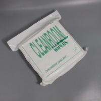 China 9-inch Polyester Disposable Clean Room Wipes - 123 g/m² Basis Weight, Class 10,000-10 for Electronics for sale
