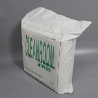 China Oil Absorbing Cleanroom Polyester Wipes 9 Inch Dust Free Disposable 123 gsm for sale