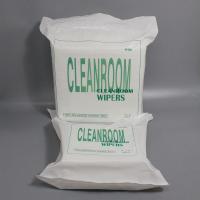China 9-inch Polyester Disposable Clean Room Wipes - 123 g/m² Basis Weight, Class 10,000-10 for Electronics for sale