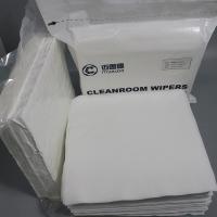China Knitted Polyester Nonwoven Cleaning Wipes 2 Ply Sterile Lint Free 135 gsm for sale