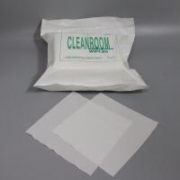 China 9 Inch Industrial Lint Free Polyester Wipes 2 Ply 168 gsm Cleanroom Wipers for sale