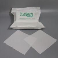China Disposable 165gsm Microfiber 9inch Class 100 Polyester Lint Free Cleaning Dry Wipes for sale