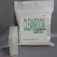 China Disposable 165gsm Microfiber 9inch Class 100 Polyester Lint Free Cleaning Dry Wipes for sale
