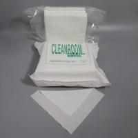 China 1000 Class 1009 6Inch Dust Free Cleaning Cloth Polyester Cleanroom Wiper 168gsm for sale