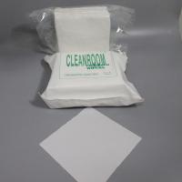 China Lint Free Cleanroom Wiper 9x9 Inch 56g Nonwoven Polyester Cellulose Wipes for sale