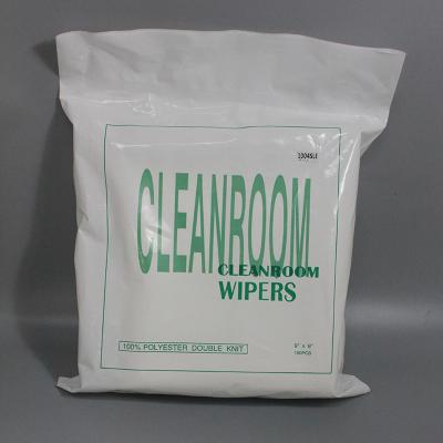China Industrial Cleanroom Polyester Wipes 4x4 for LCD Screen Lab Cleaning for sale